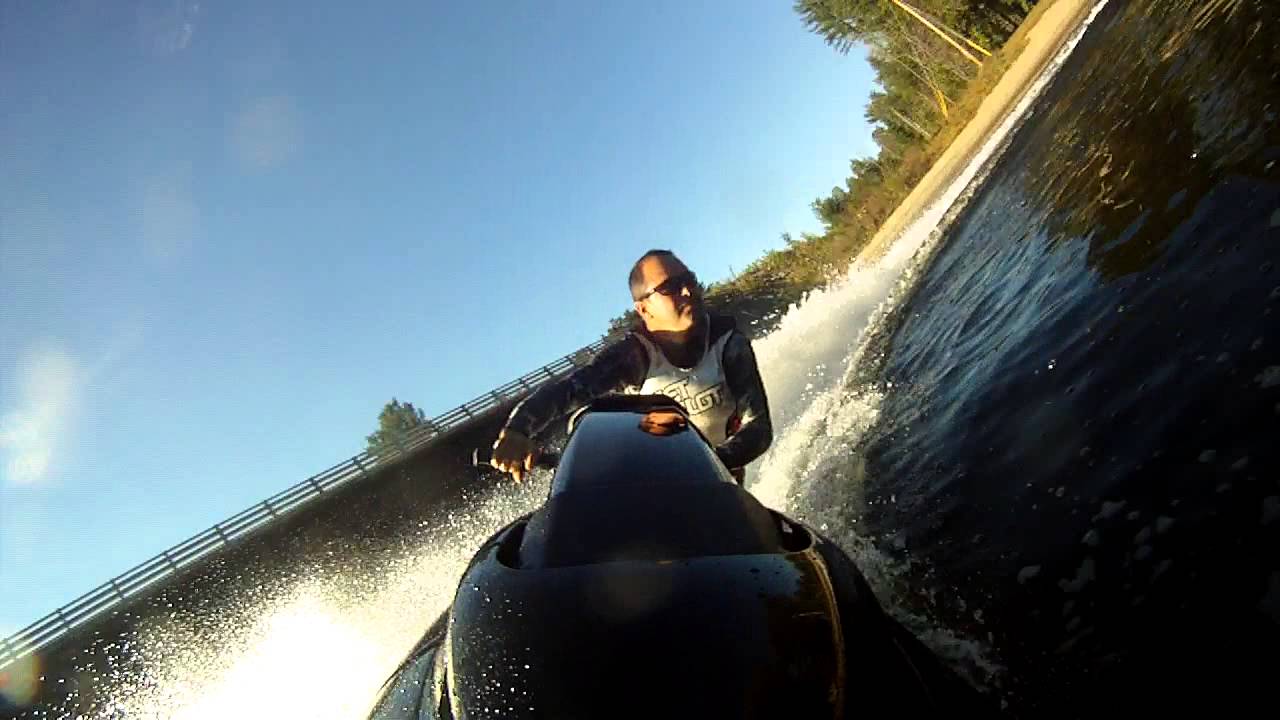 2015 Yamaha super jet, STAND UP jet ski, brake in, 2nd tank 9/17/2015 ...