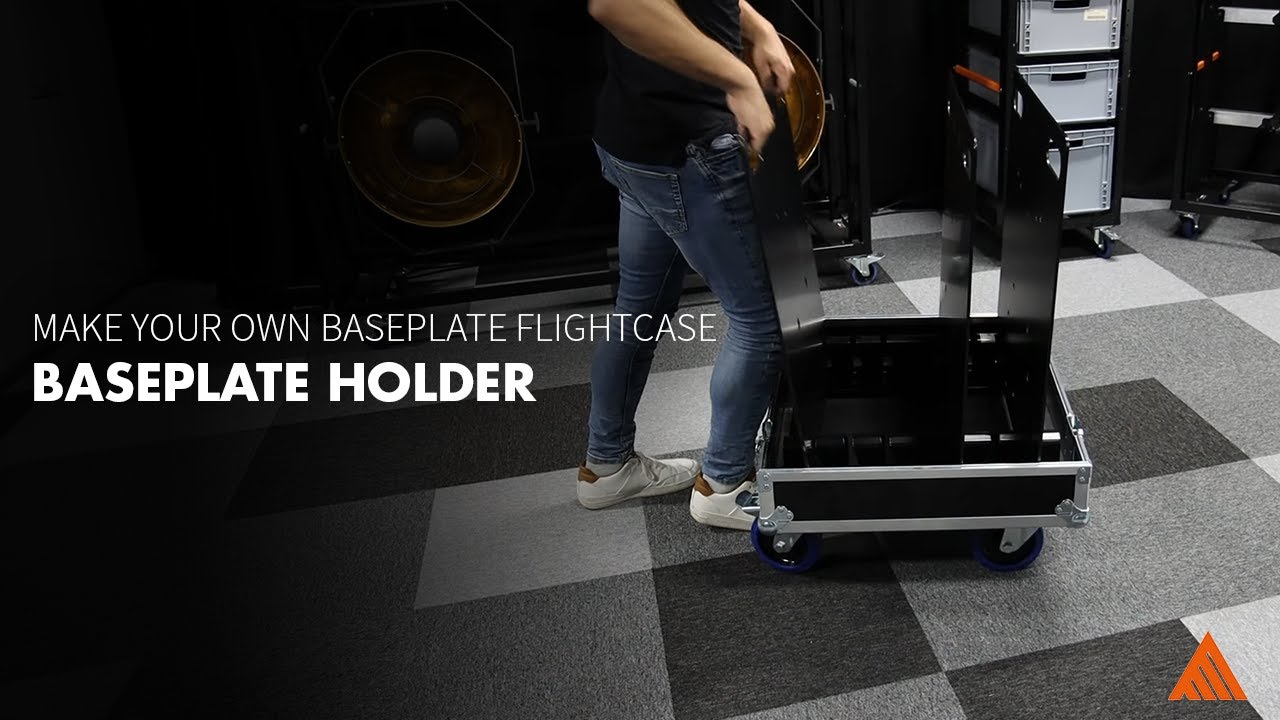 Flightcase Baseplate Holders - YouTube