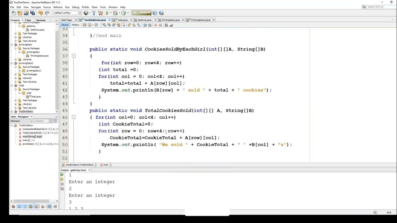 Methods that Return Arrays - YouTube