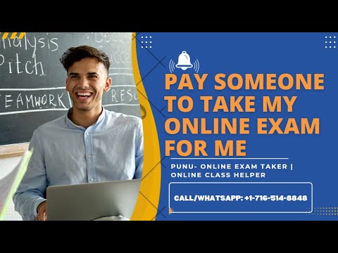 Pay Someone to Take My Online Exam For Me | Proctored Online Exam ...