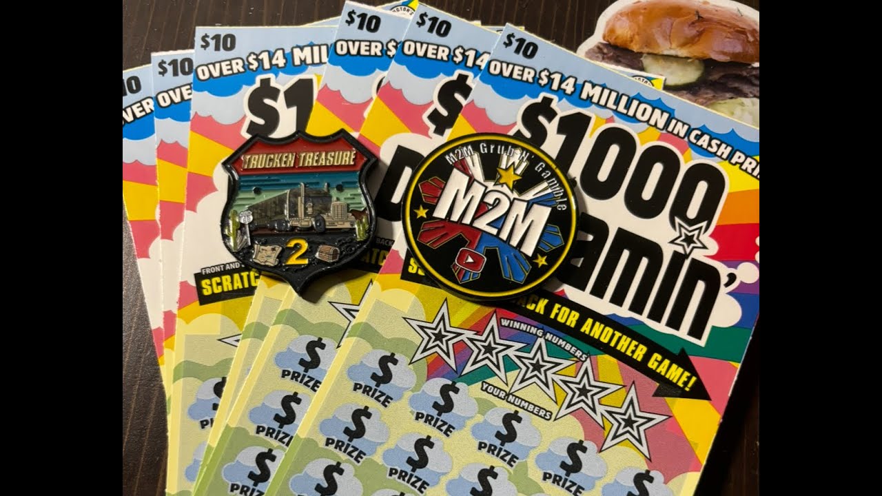 Washington Lottery Scratch Off Tickets $10 1K Dreaming - YouTube