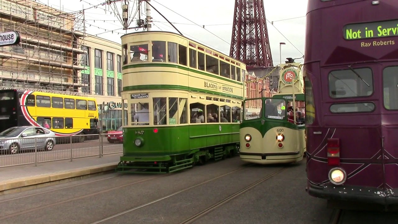 Blackpool Heritage Tram Tours Anniversary Spectacular 2018 and ...