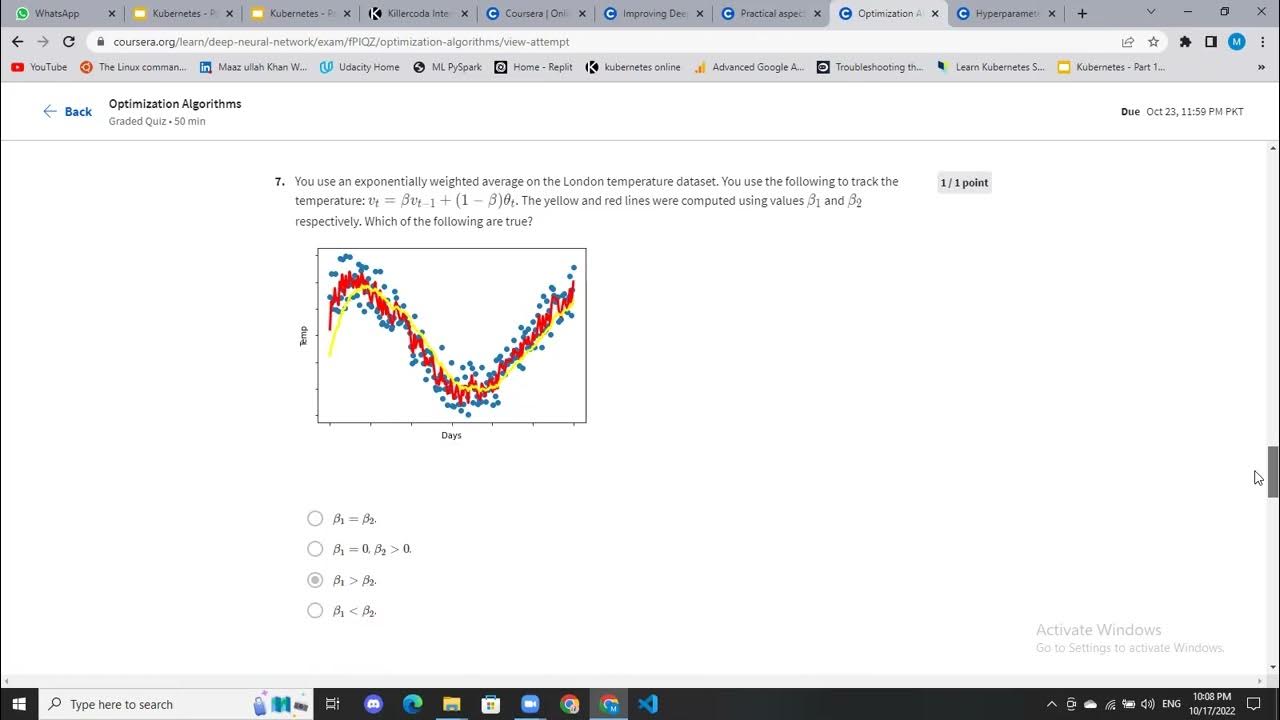 Improving Deep Neural Networks: Hyperparameter Quiz Answers Course2 (Deep Learning ...