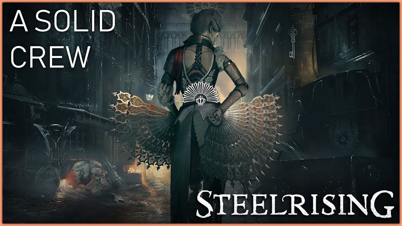 Robot Souls-Like with giant Fans as Weapons - Steelrising (Streamathon ...