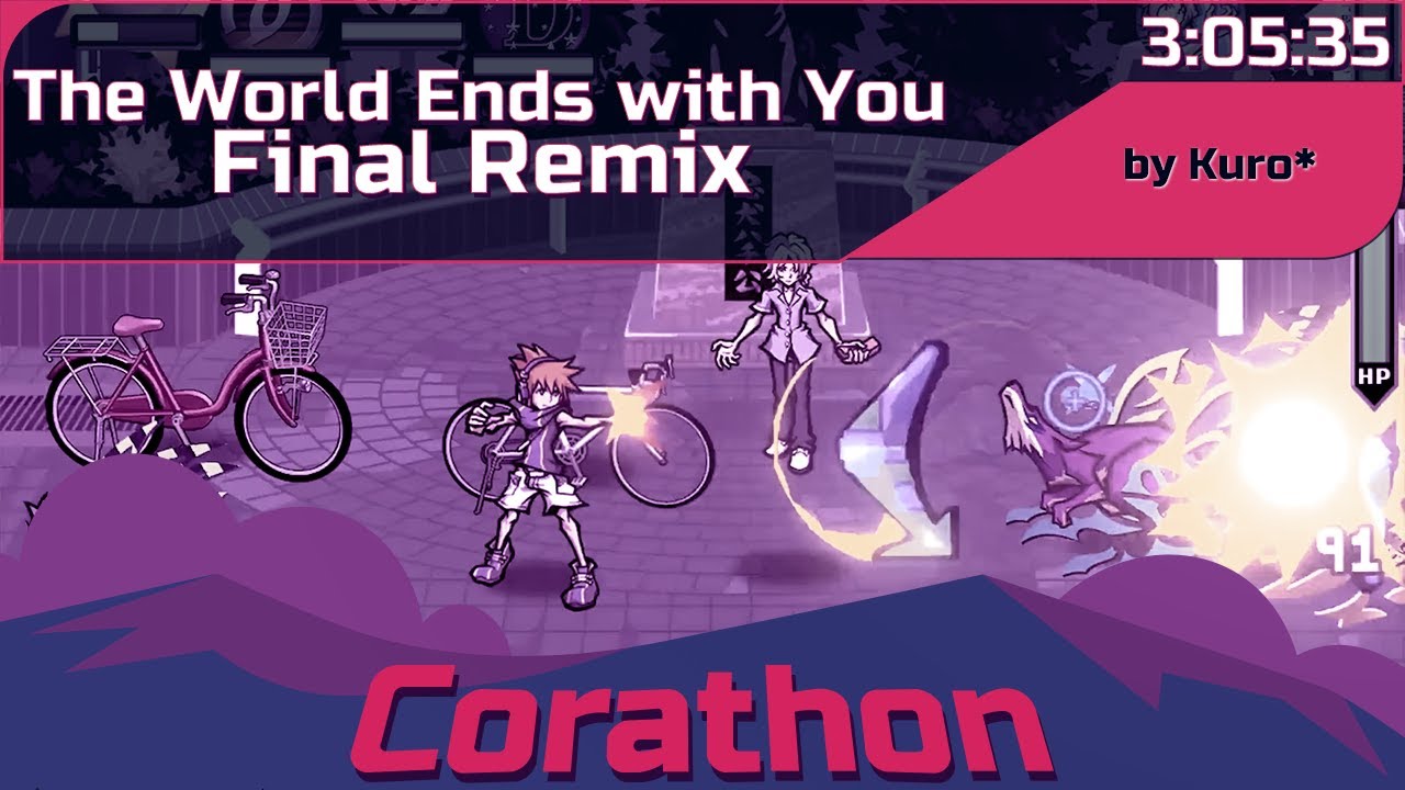The World Ends With You: Final Remix by Kuro* in 3:05:35 - Corathon ...