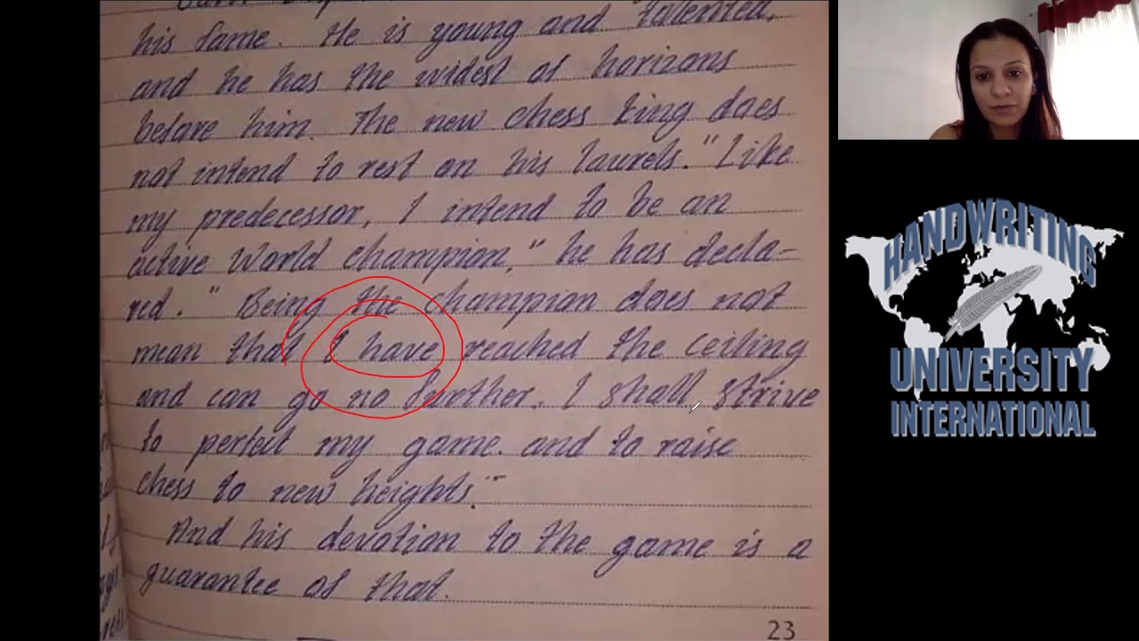Learn Handwriting Analysis Perfectionist And Anger Tics YouTube Learn Handwriting Analysis Perfectionist And Anger Tics YouTube