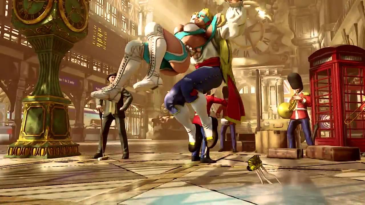 Street Fighter V R Mika Reveal Trailer - YouTube