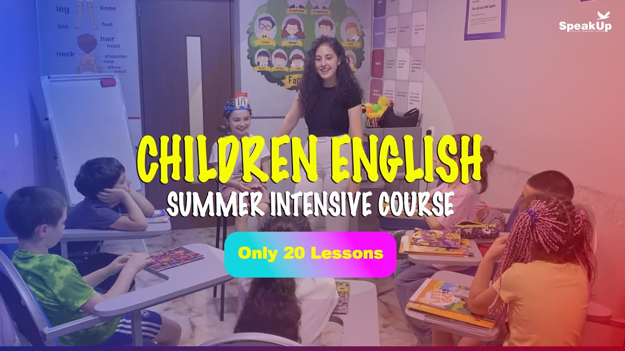 SpeakUp Language Center - ინგლისური ბავშვებისთვის. - YouTube
