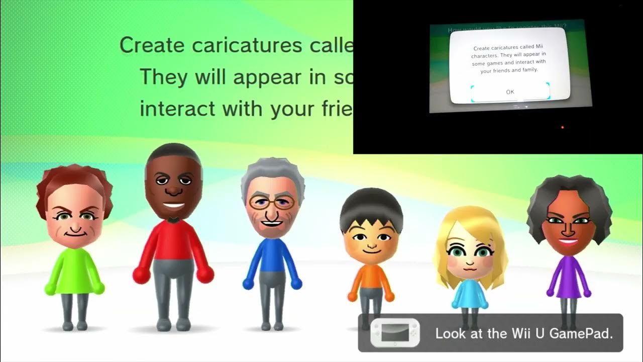 Wii U Setup - YouTube