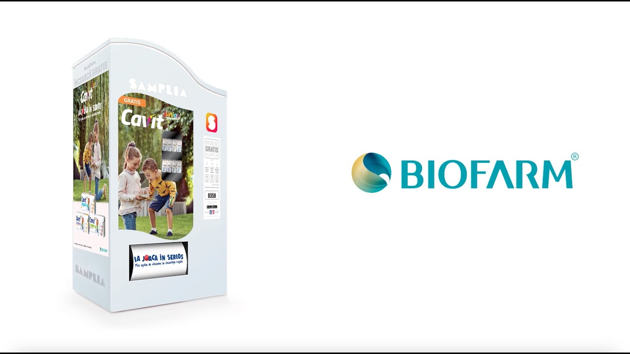 Samplia Romania - Biofarm - Cavit - YouTube