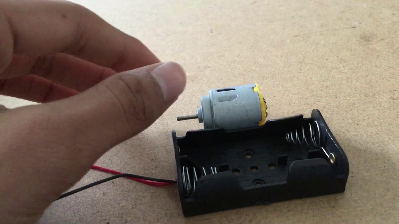 How to make a simple fan - YouTube