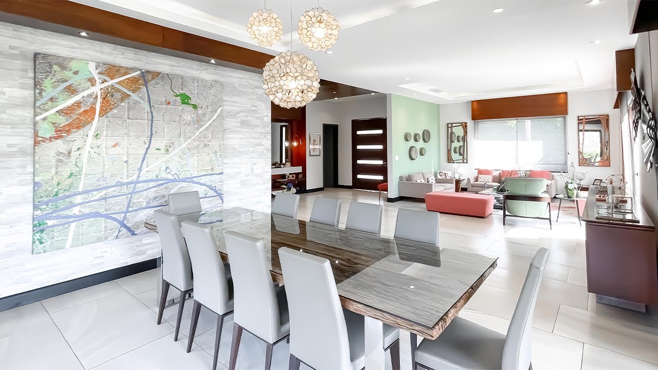 LIVE TOUR - Exclusive house in Lomas del Valle, Santa Ana - YouTube