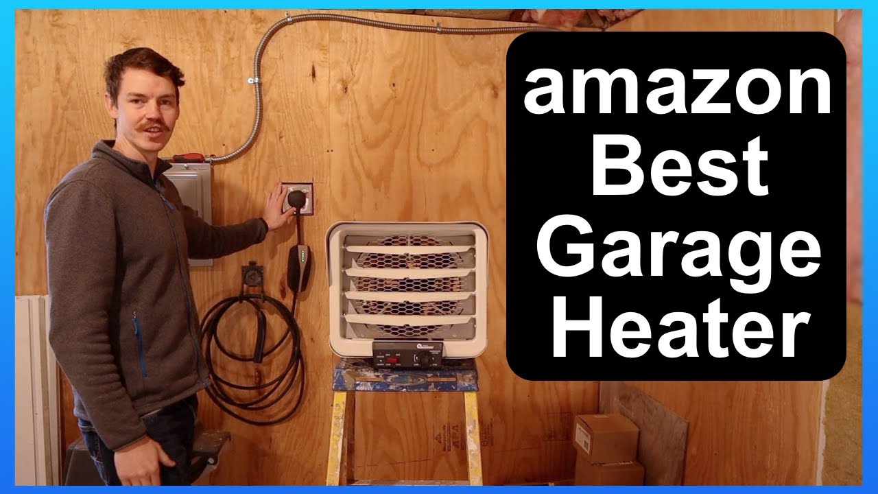 DIY Garage Heater Install : $250 Amazon Dr. Heater - YouTube