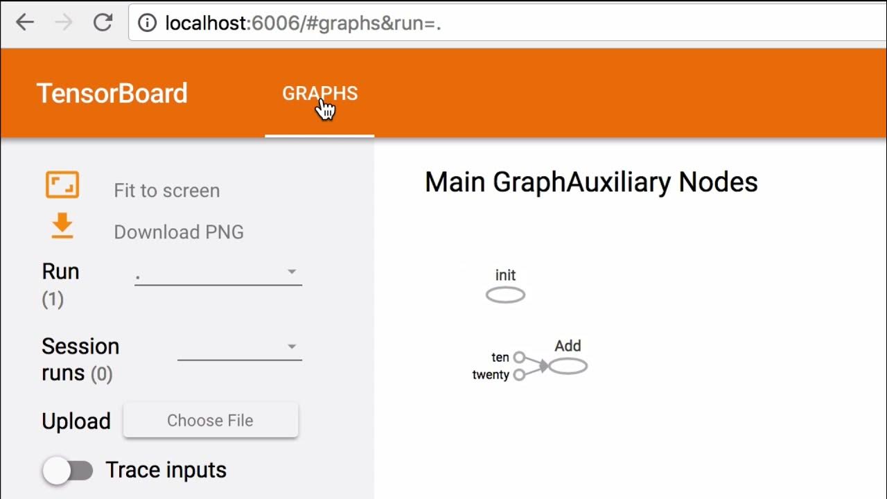 Launch Tensorflow Tensorboard Tensorflow Tutorial Youtube