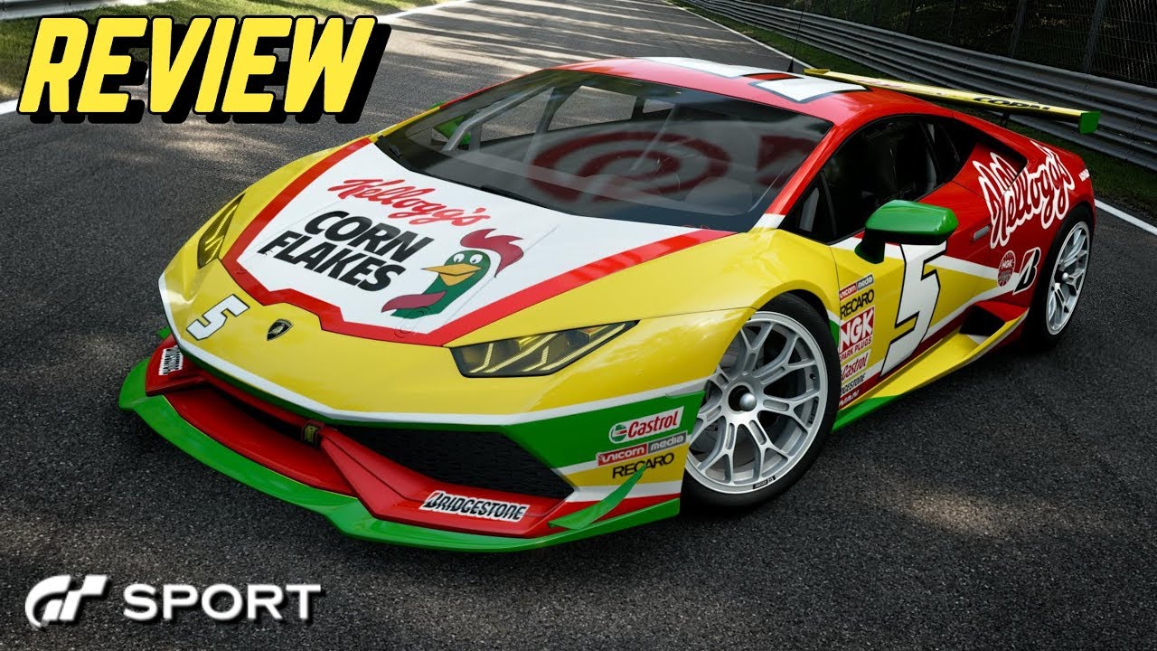 GT SPORT - Lamborghini Huracan Gr4 Race Car REVIEW - YouTube