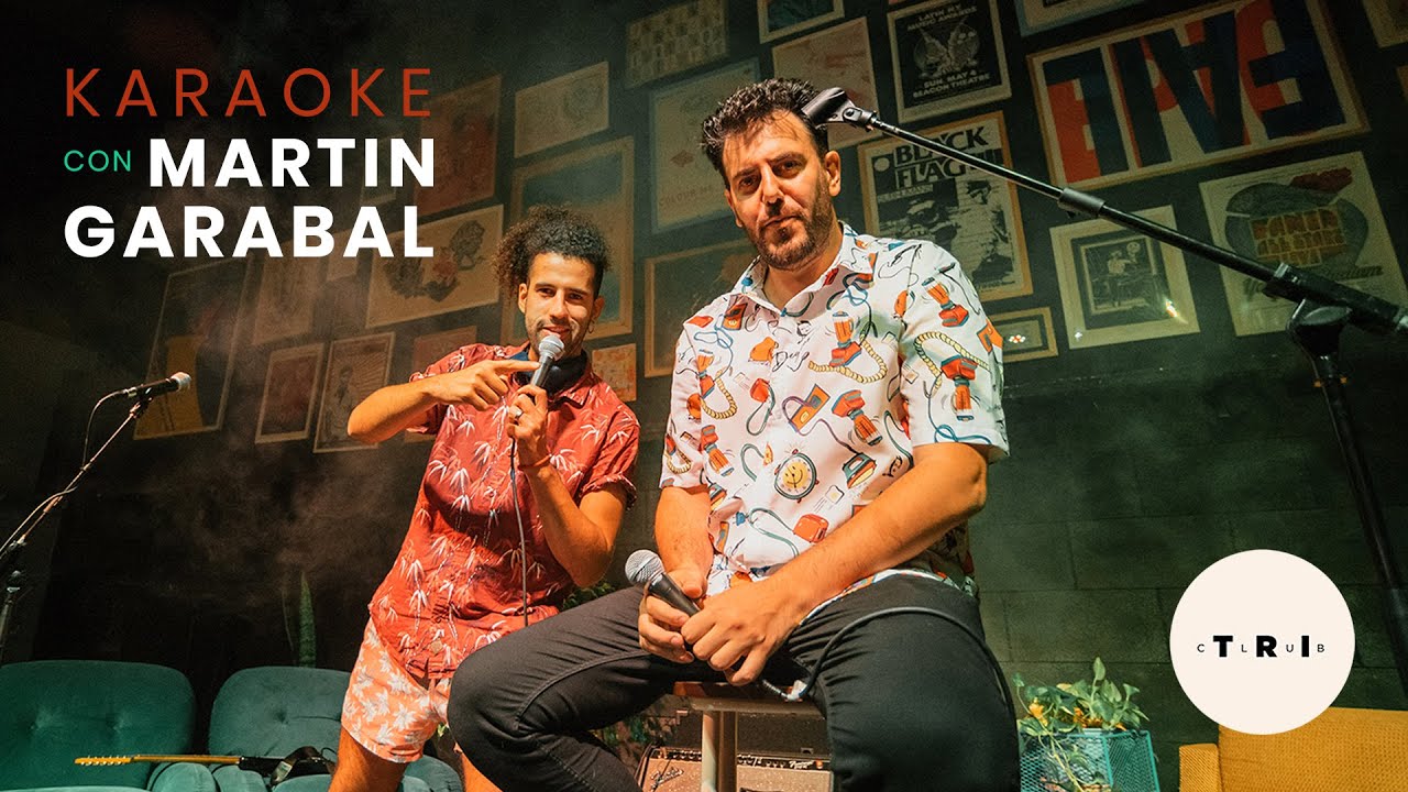 Karaoke con MARTIN GARABAL en el CLUB TRI - YouTube