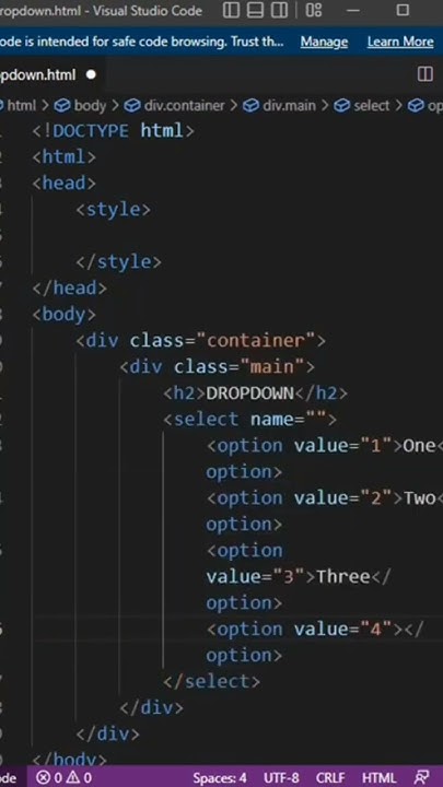 Drop Down Html Css Coding Webdevelopment Ytshort Youtubeshorts Website Dropdownmenu Youtube