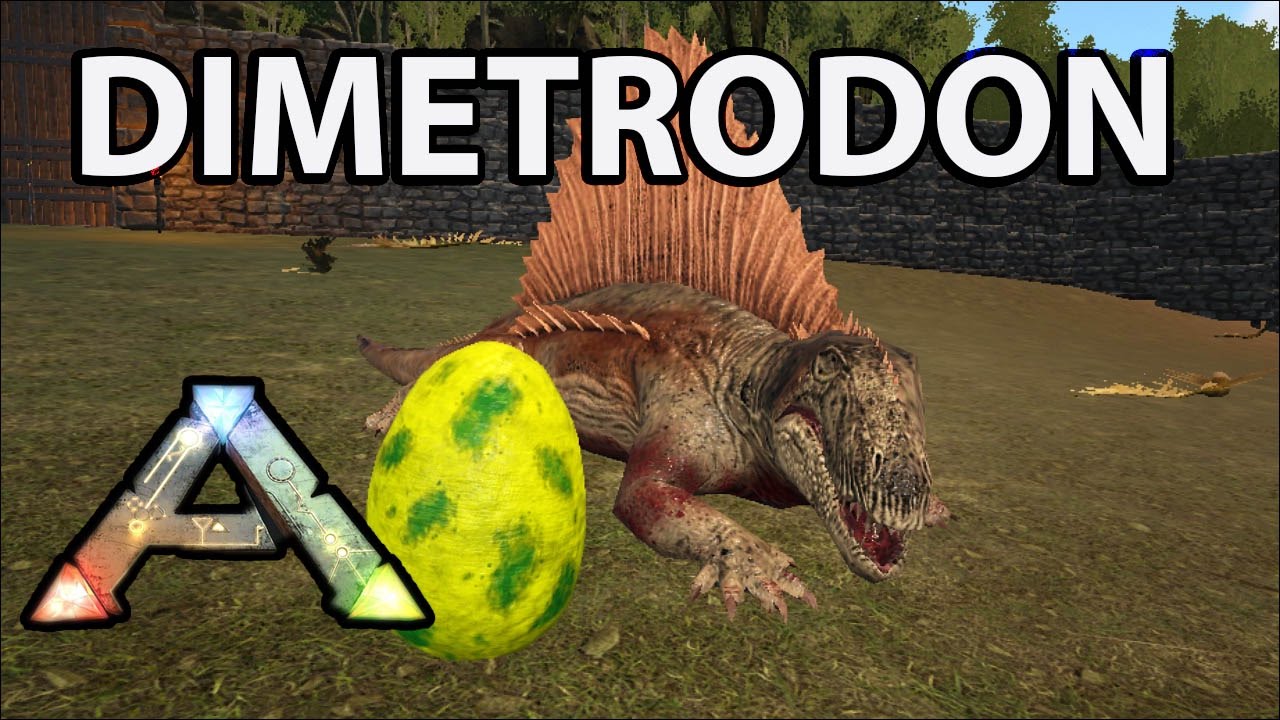 Dimetrodon Taming: Ark Survival Center Map S1 EP 27 - YouTube