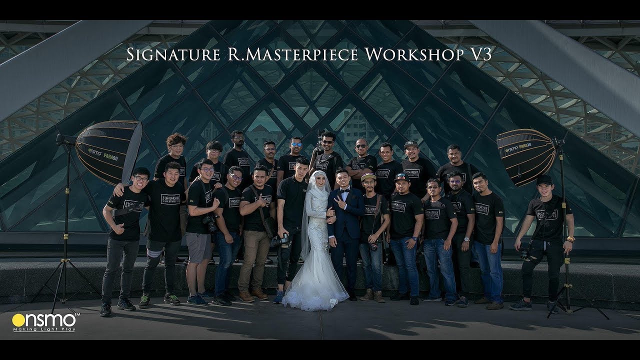 Behind the scene of Signature Masterpiece Workshop V3 by Ray Loh - YouTube