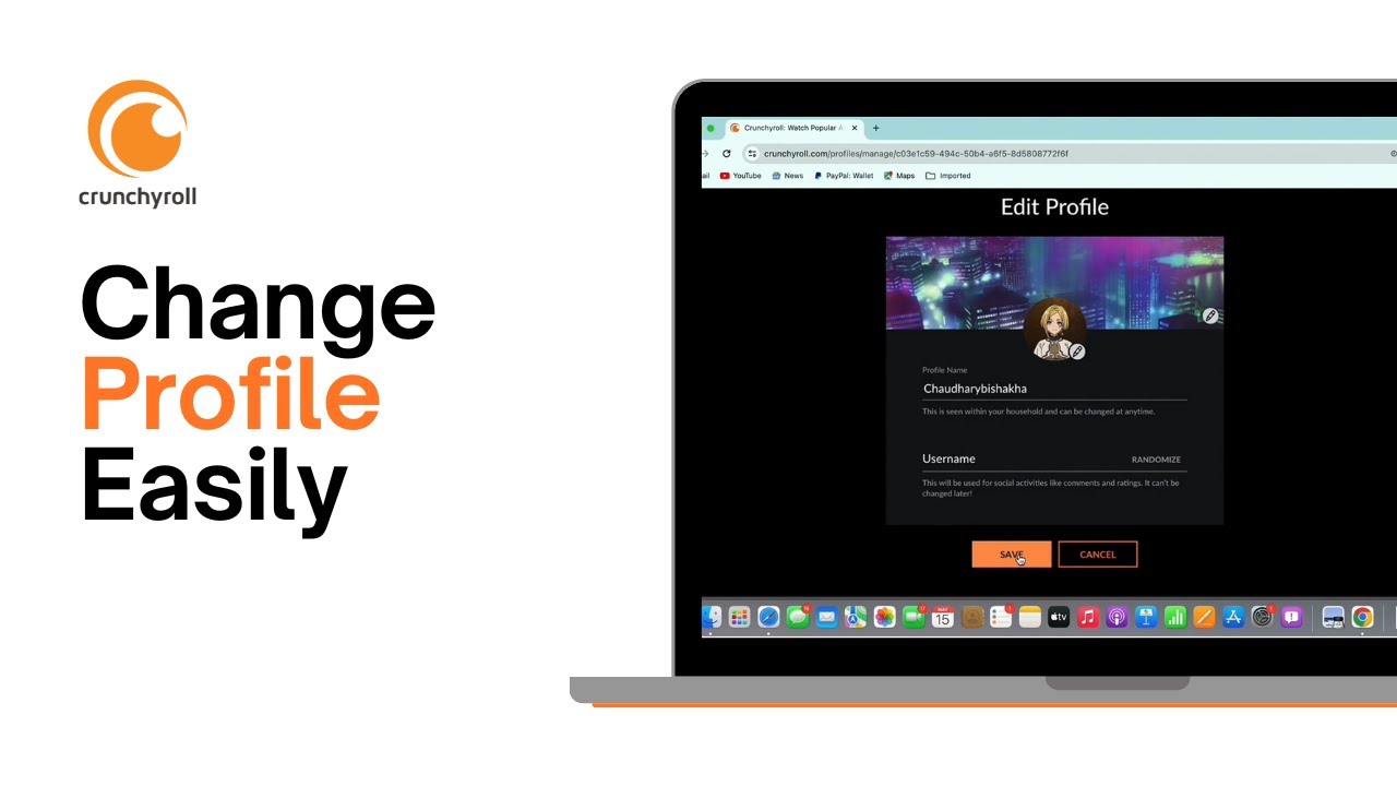 How to Change Profile on CrunchyRoll [easy] - YouTube
