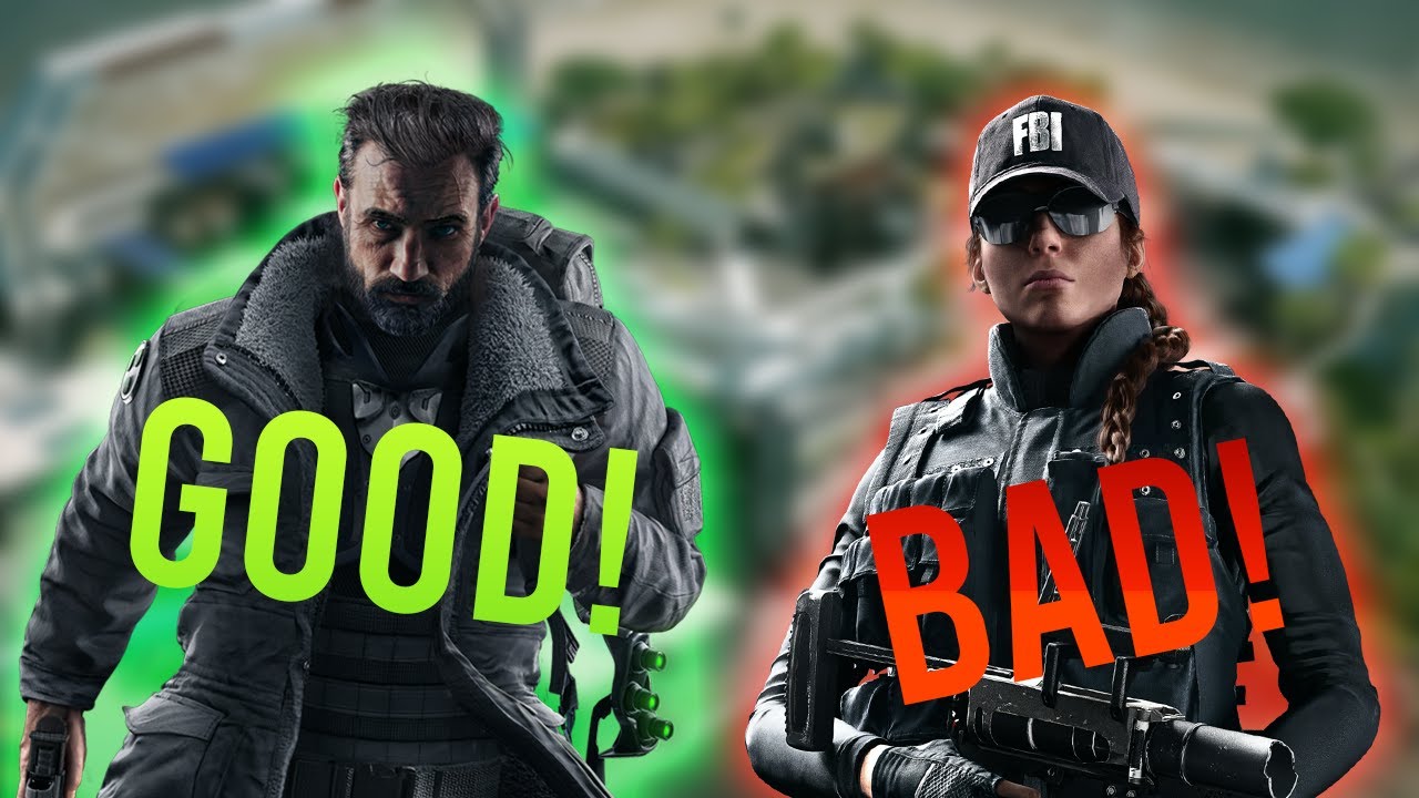 THE 5 BEST AND 5 WORST ATTACKERS IN RAINBOW SIX SIEGE - YouTube