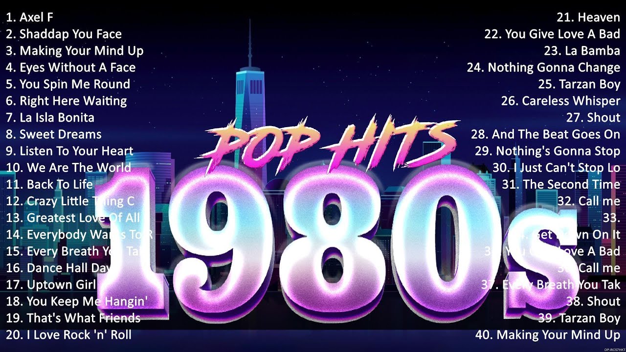 80's Greatest Hits ~ The 80's Pop Hits ~ 80's Playlist Greatest Hits ...