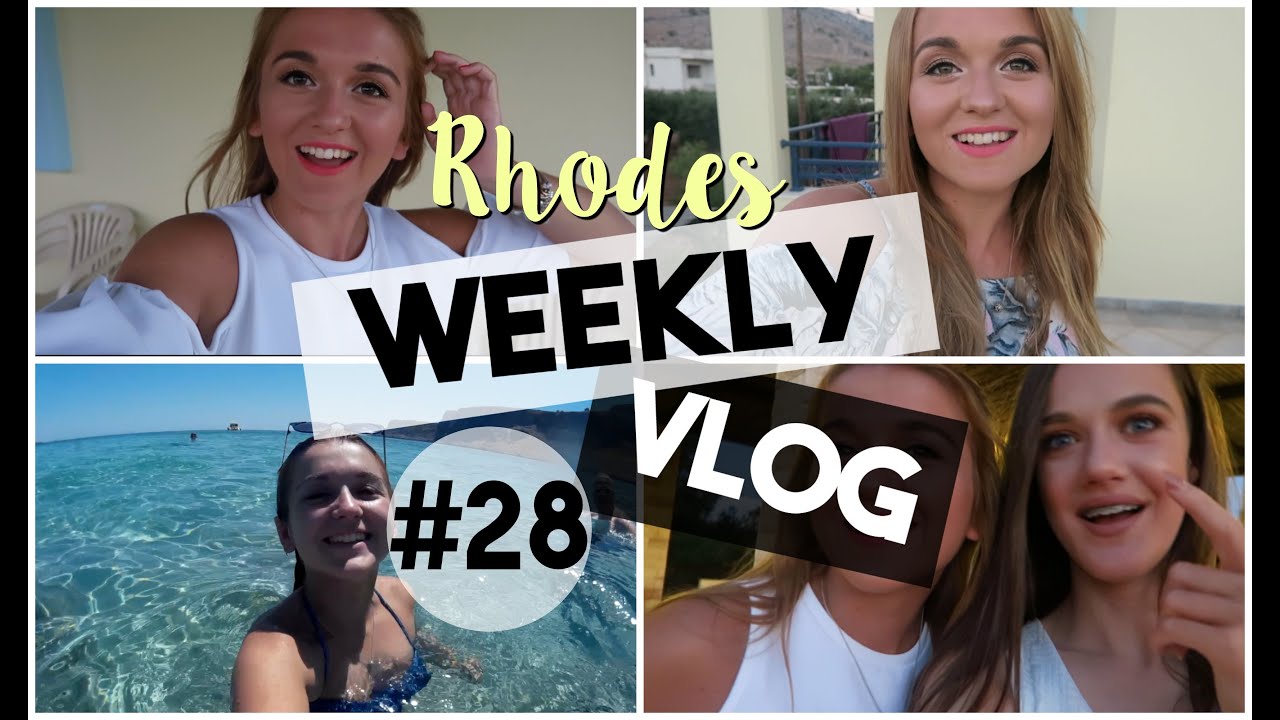 RHODES Holiday Weekly Vlog #28! - YouTube