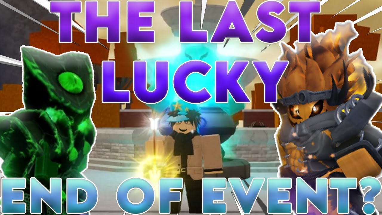 [YBA] The last lucky arrow of the Halloween Event (Last Day) - YouTube