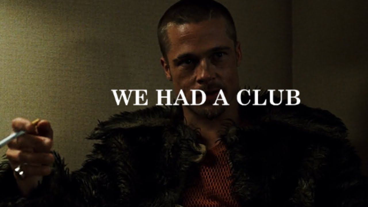 We Had a Club [FIGHT CLUB] - YouTube