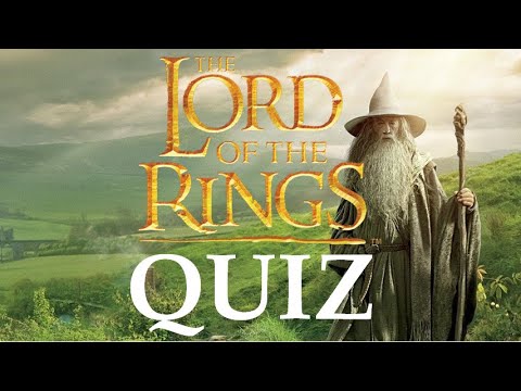 The Lord of the Rings - Ultimate Trivia Quiz | Everything Fun - YouTube