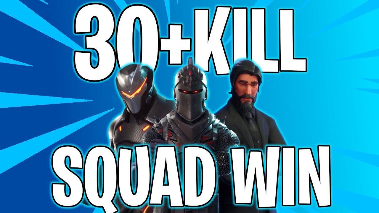 30+ Kill Squad Win!? - Fortnite Battle Royale - YouTube