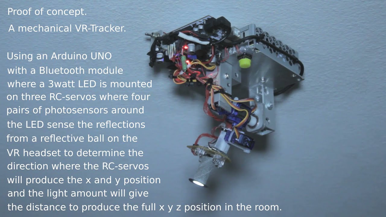 TbT mechanical VR Tracker - YouTube