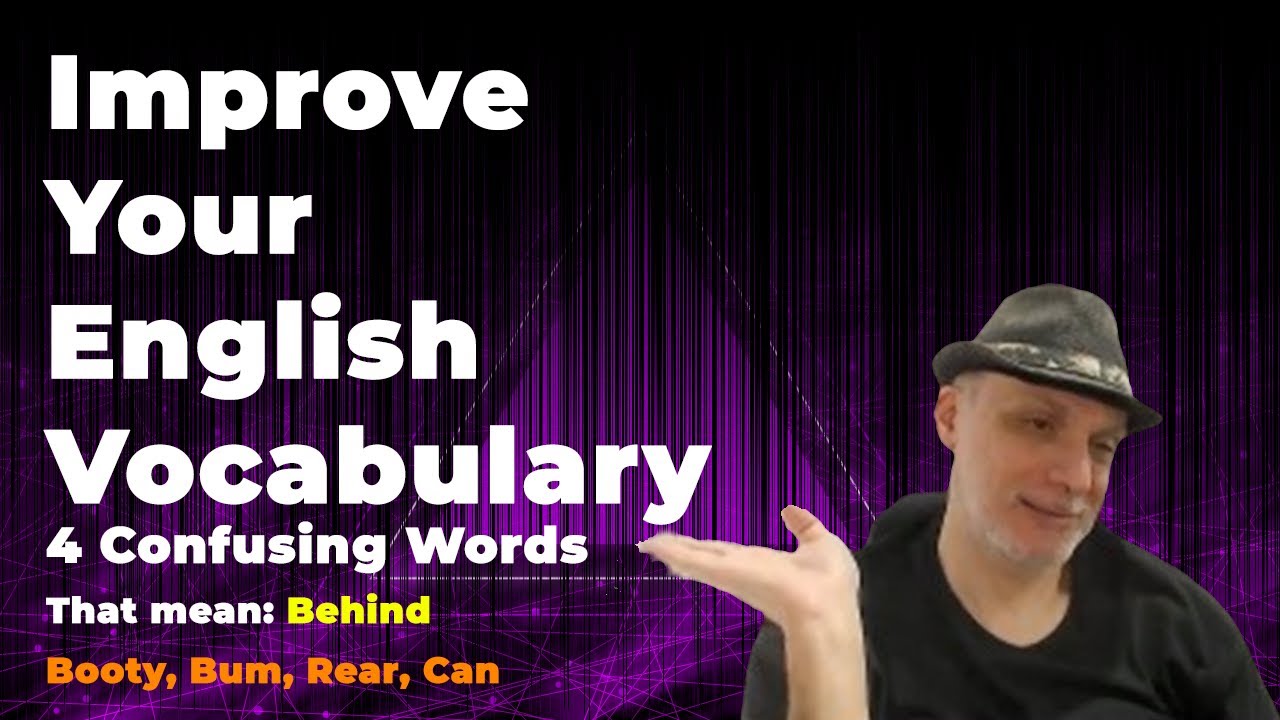 Improve Your English Vocabulary: 4 Confusing Words that mean behind ...