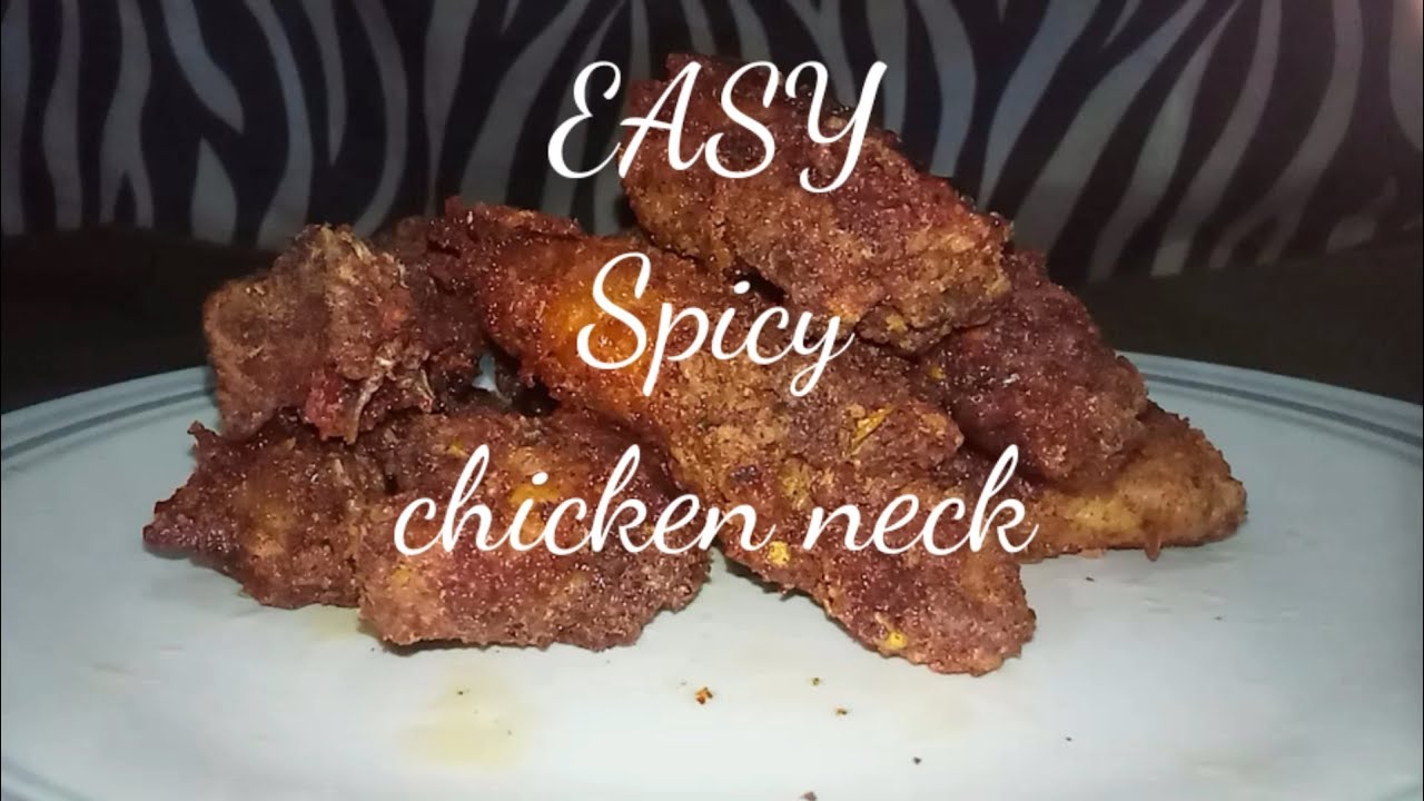 MANOOD KA: EASY SPICY CHICKEN NECK || CHEF || KITCHEN nightmare || ian ...