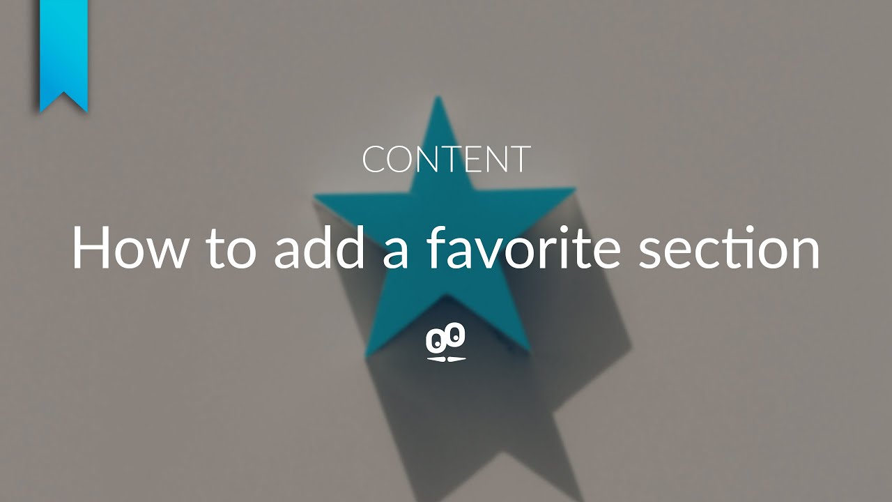 How to add a favorite section | GoodBarber Classic Apps Tutorials - YouTube