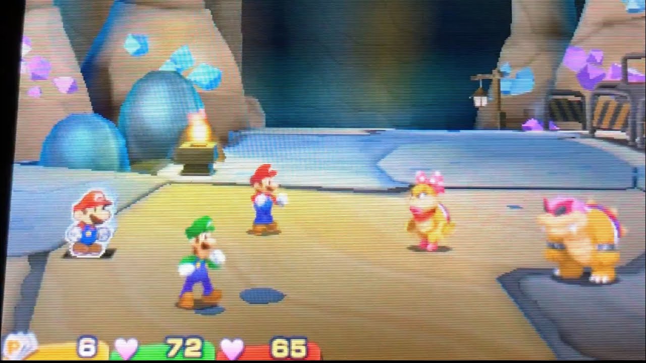 Mario & Luigi Paper Jam - Wendy & Roy Boss Fight (+ No Damage) - YouTube