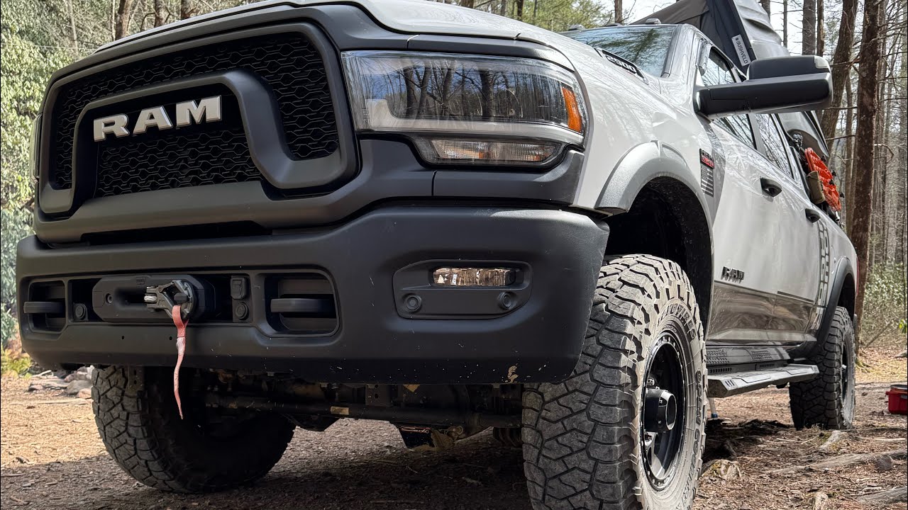 Power Wagon camping in Citico Creek - YouTube