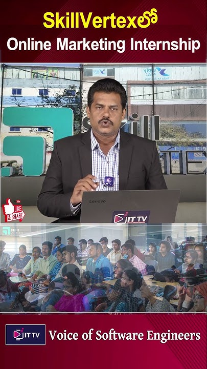 online marketing telugu | Online Marketing Internship at SkillVertex | ittv news - YouTube