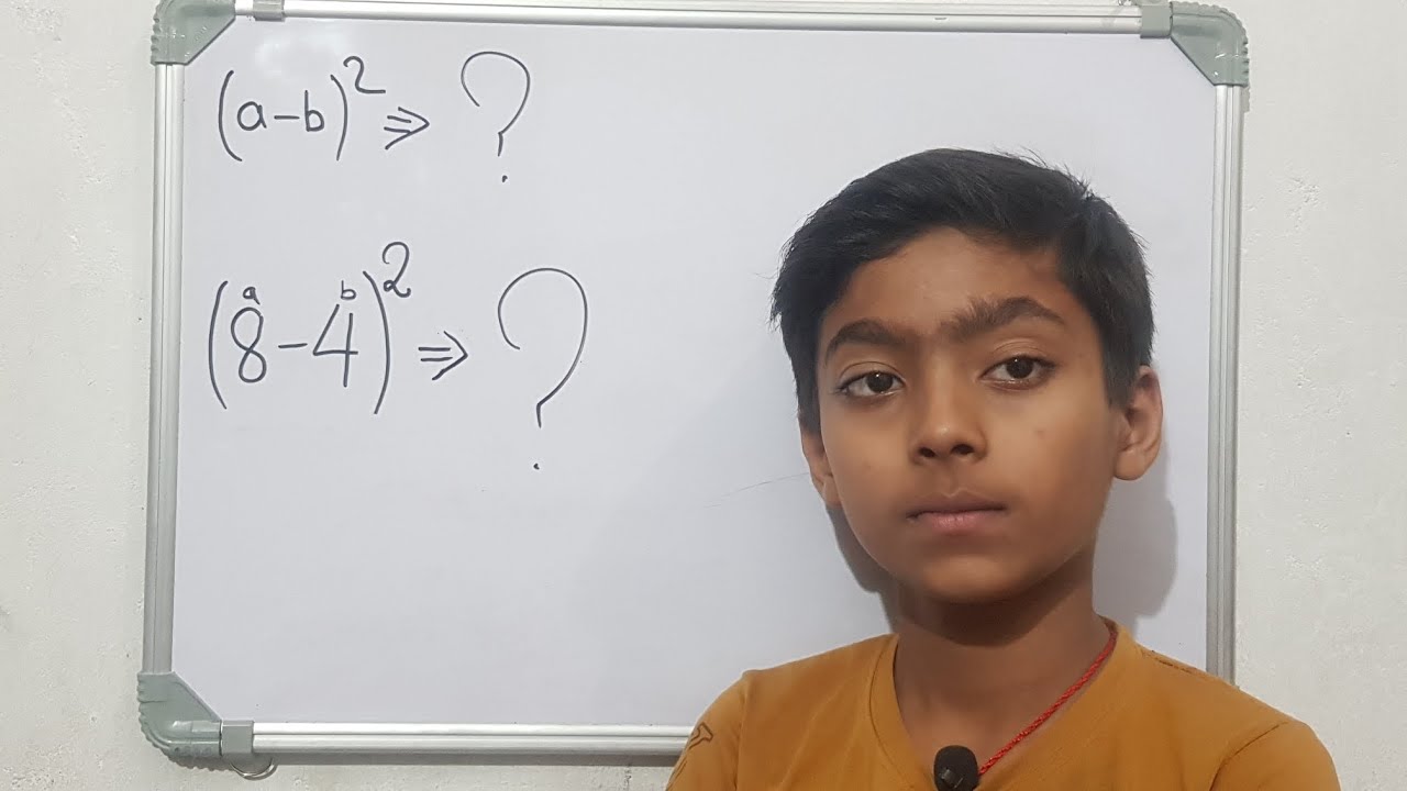 A Minus B Ka Whole Square Formula And Question Solve Kare A Minus B