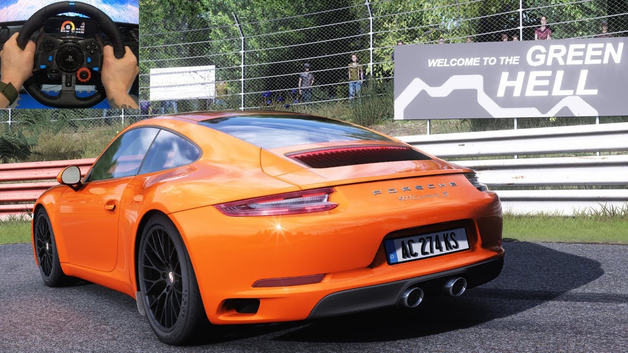 PORSCHE Carrera 911-Nurburgring | LOGITECH G29 | 4K ULTRA - YouTube