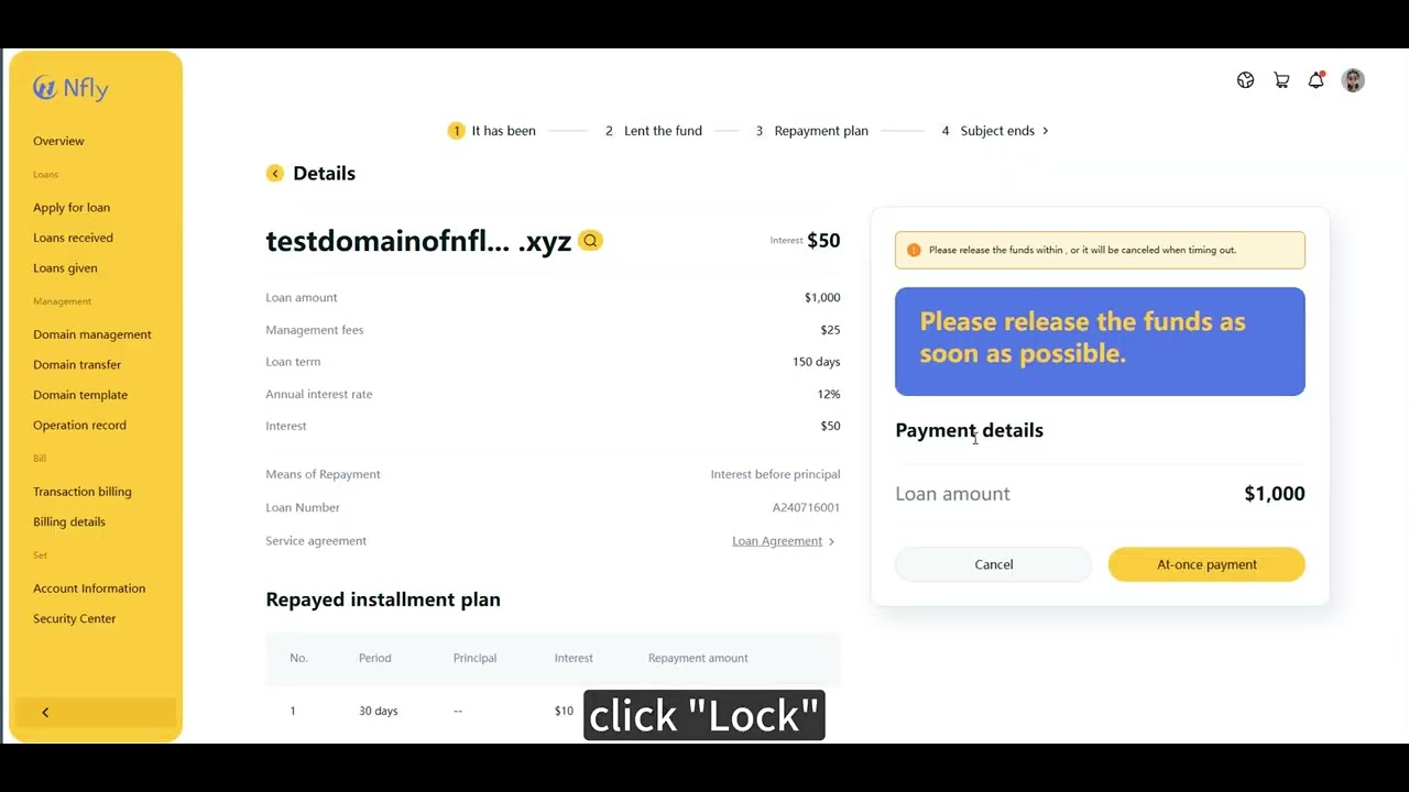 NFLY platform lenders provide the process of lending funds - YouTube