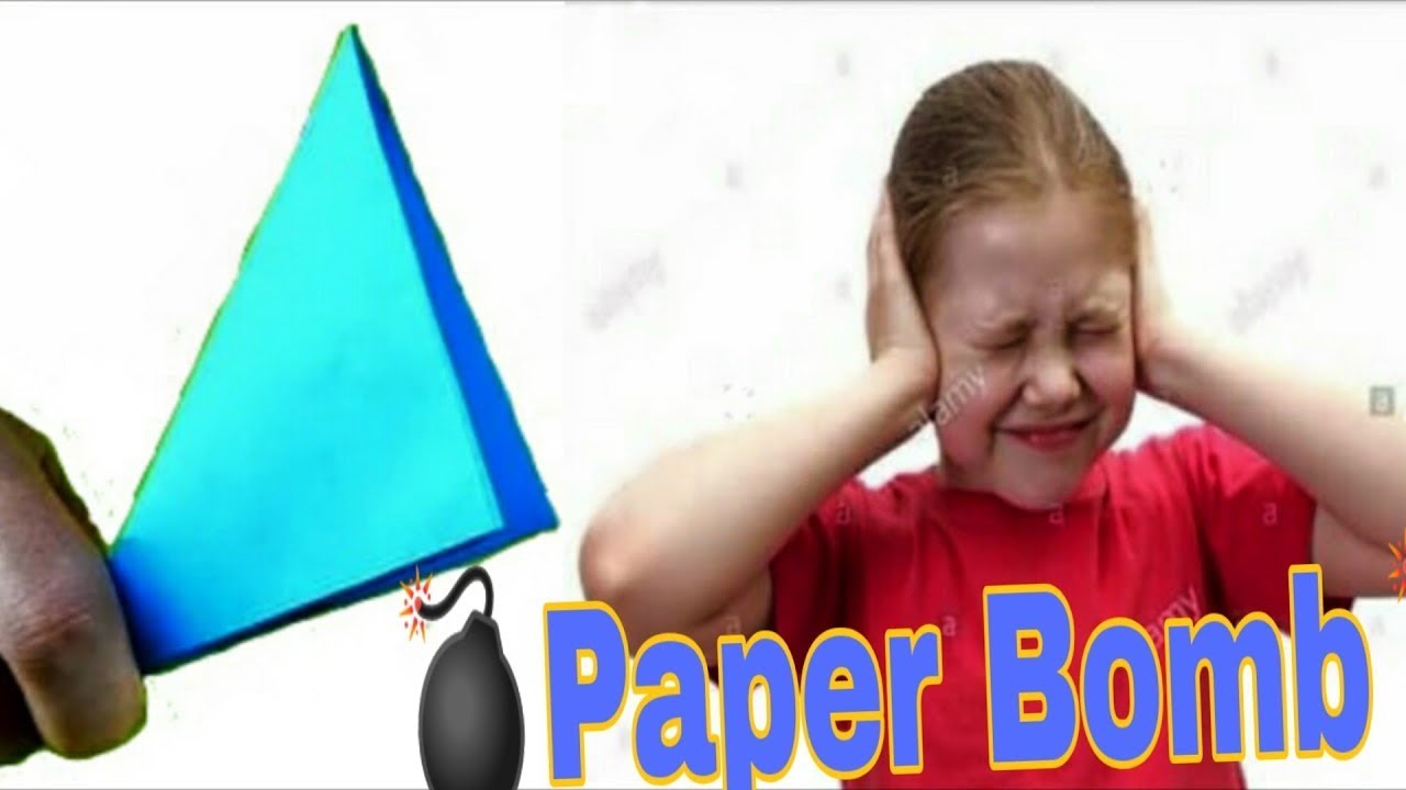 How To Make a Paper Bomb / Origami paper bomb / DIY Cool Origami - YouTube