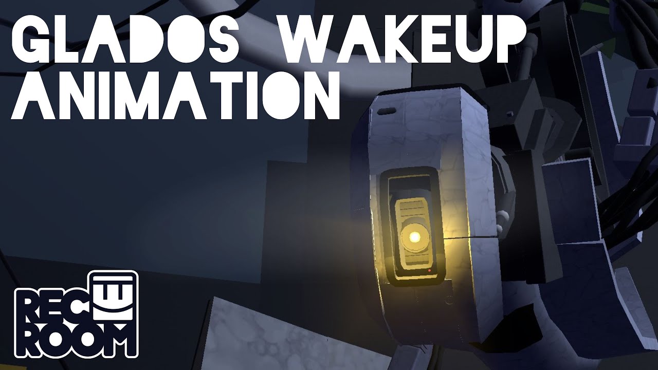Portal 2 Intractable Art Piece | GLaDOS Wakeup Animation in Rec Room ...