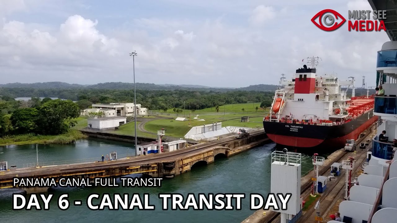 East Coast to West Coast - Full Panama Canal Transit - 2018 - YouTube