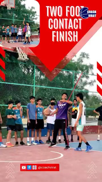 basketball two foot contact finish🎒🔥 - YouTube