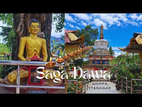 Buddhist Gompa, Itanagar | Saga Dawa the month of triple sacred of ...