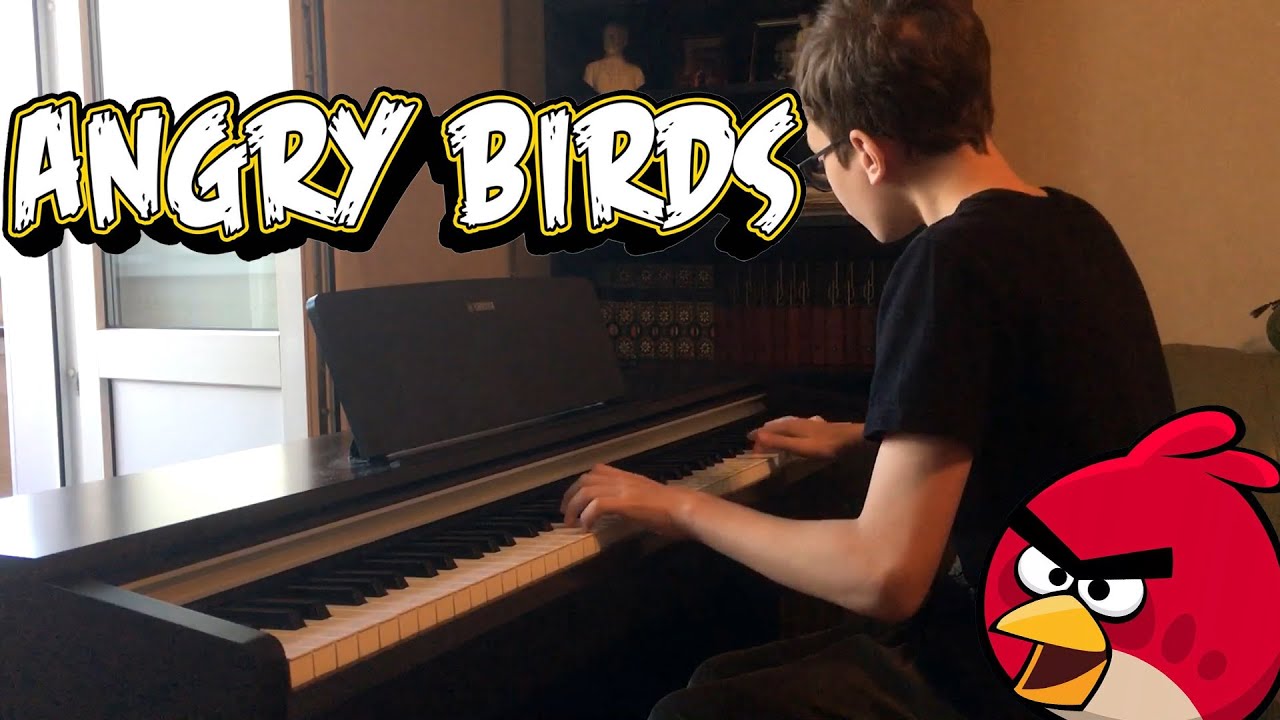 ANGRY BIRDS - MAIN THEME ON PIANO🎹 - YouTube