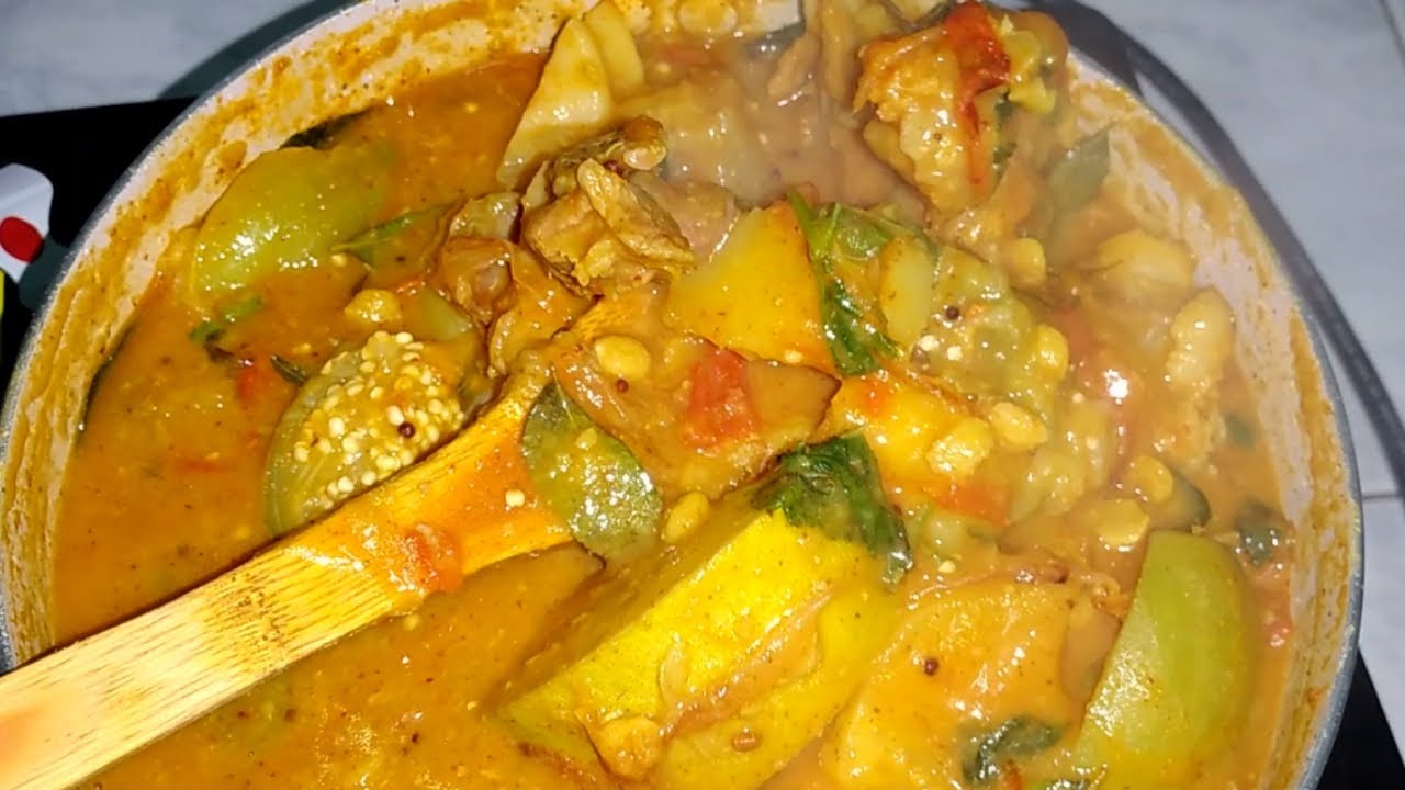 Mutton Dalcha Recipe ll மட்டன் தால்சா ll Today Special - YouTube