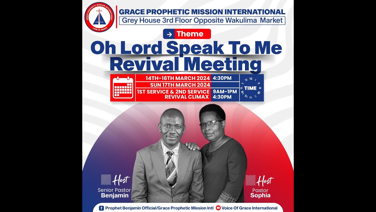 LORD SPEAK TO ME /// SENIOR PASTOR BENJAMIN OTIENO - YouTube