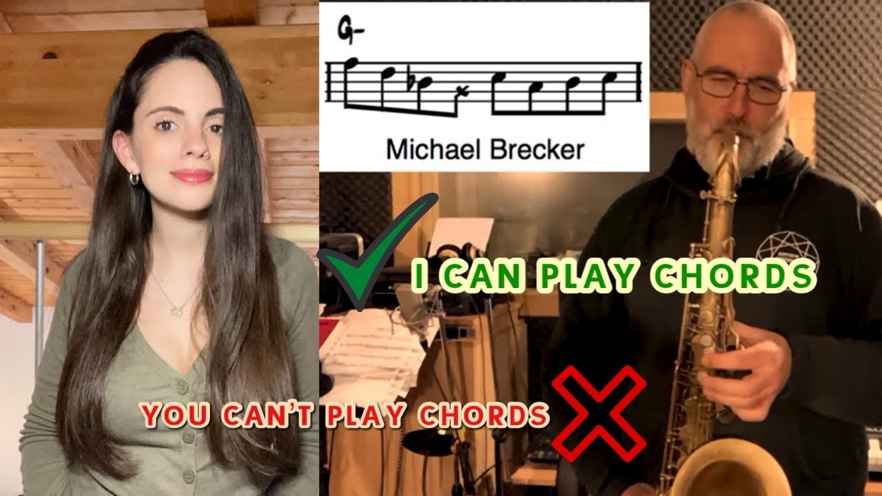 Can saxophone play chords? - YouTube
